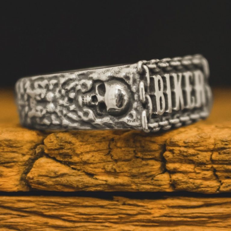 Skive Jewelry | Anel BIKER (Prata)